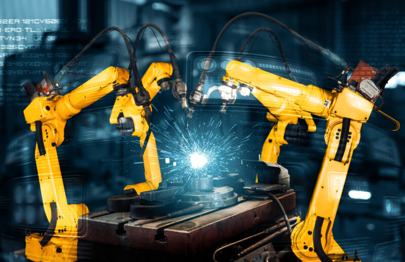 Robotic Welder for Faster and Accurate Industrial Factory Welding